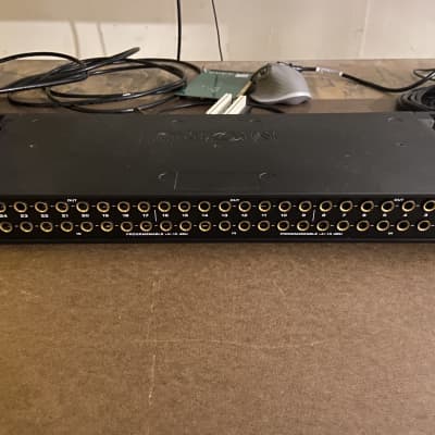 Motu 24io w/ MOTU 424 PCI card & PCIe bridge adapter | Reverb