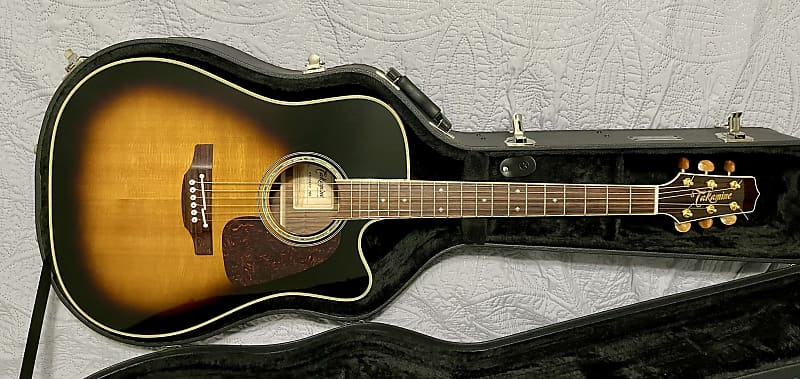 Takamine PTU-241C TBS Acoustic Electric Guitar | Reverb