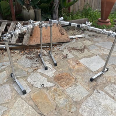 Pearl Icon 2 Sided Double Bass Drum Rack w/ 11 multiclamps | Reverb