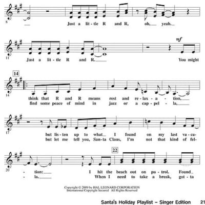 Santa's Holiday Playlist - A Musical for Young Voices | Reverb