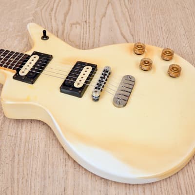 1981 Dean Elite Vintage Electric Guitar White USA-Made | Reverb