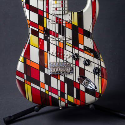 Fender Custom Shop custom Strat with artwork by Pamelina H | Reverb