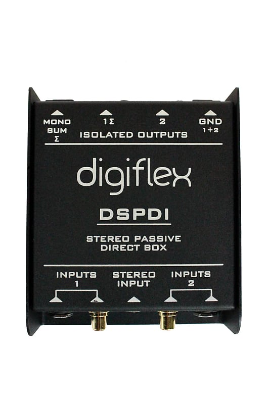 Digiflex DSPDI Stereo Passive DI Box | Reverb