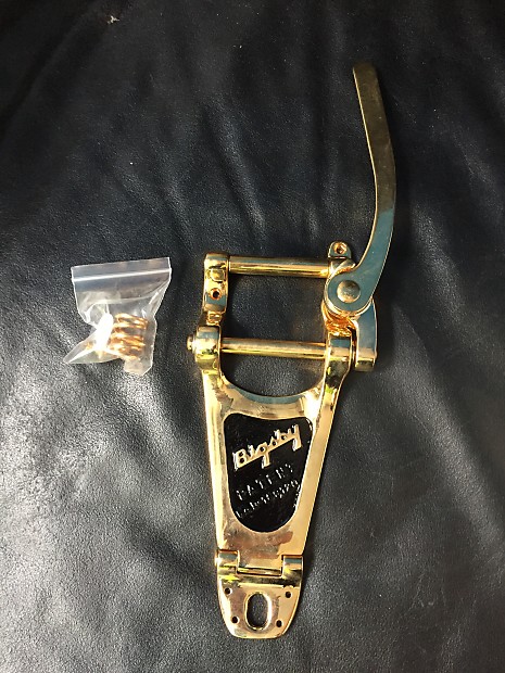 Bigsby B7 Gold Tremolo Vibrato Tailpiece B7-G Gold | Reverb