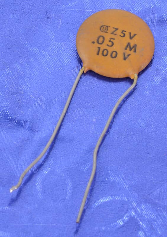 Fender Genuine Fender Stratocaster .05uF 100V Tone Capacitor | Reverb