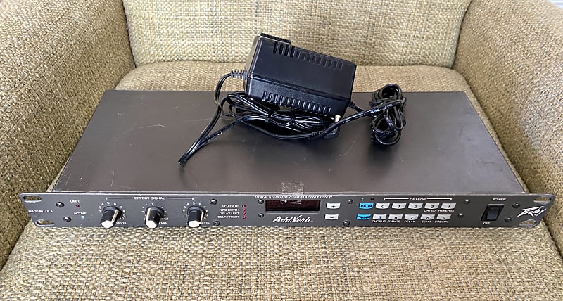 Peavey AddVerb Reverb/Delay FX Rack | Reverb Canada
