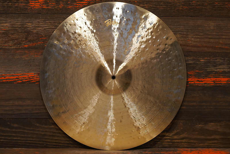 Borba 22" Hand Formed Bell Ride Cymbal - 2184g | Reverb