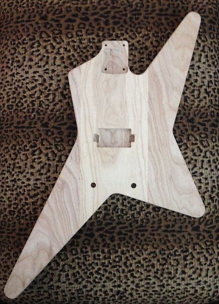 KNE guitars Star Body Swamp Ash Chris Holmes WASP VH style | Reverb