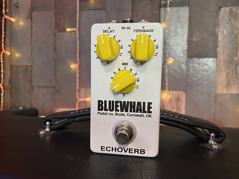 Bluewhale Pedals Echoverb - Handbuilt in the UK - Delay | Reverb
