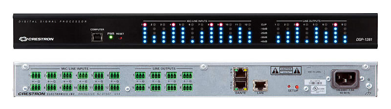 Crestron Avia DSP-1281 Audio Signal Processor with | Reverb Canada