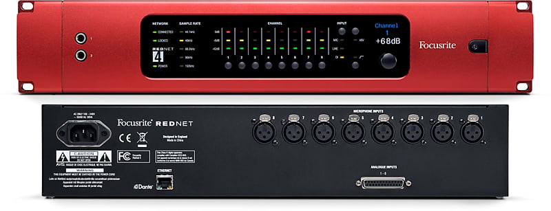Focusrite Focusrite REDNET 4:: Open Box, Full Factory | Reverb
