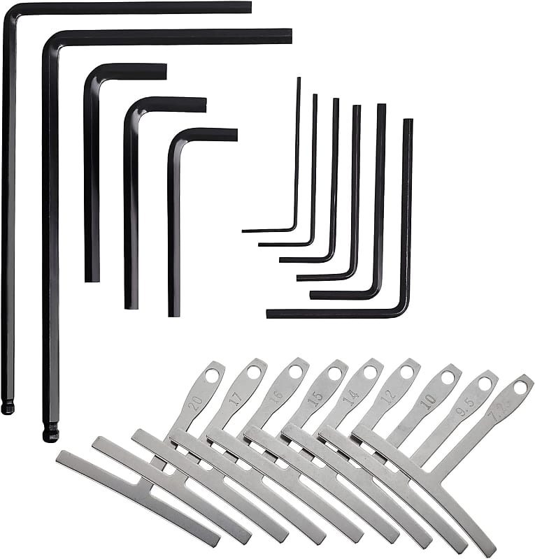 20PCS Guitar Luthier Repair Tool Kit, Includes 11PCS Guitar | Reverb