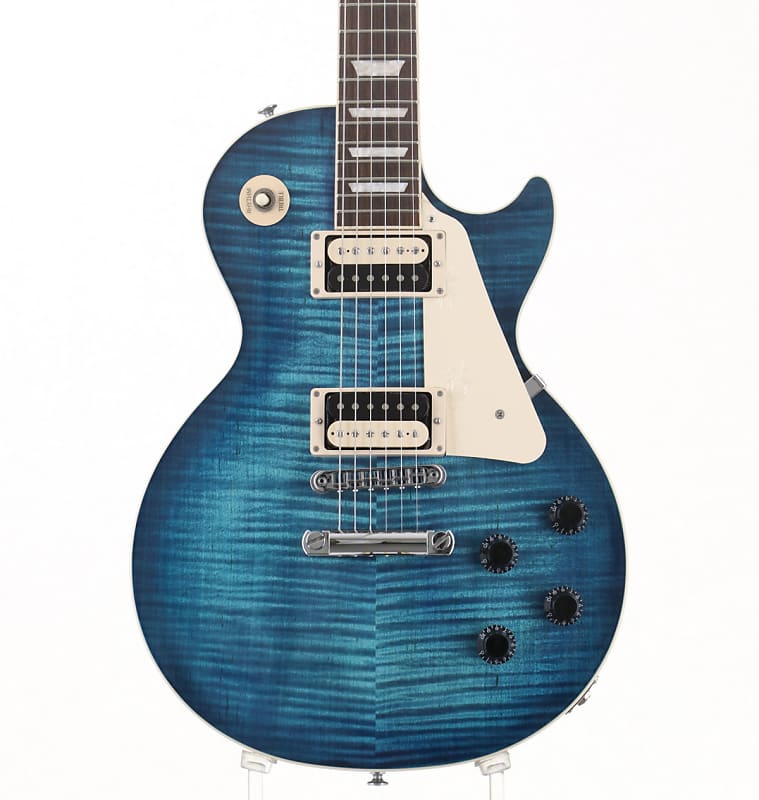 GIBSON USA Les Paul Traditional Pro V Ocean Water Perimeter | Reverb