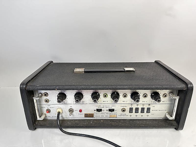 Vintage 1960's Standel PR4 Preamplifier Reverb Tank | Reverb