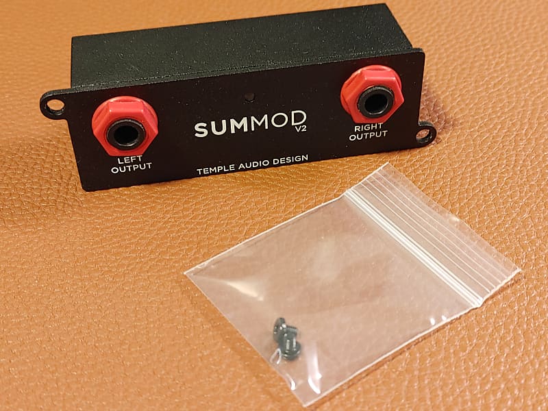 Temple Audio SUM MOD V2 Stereo Output Module - Black | Reverb