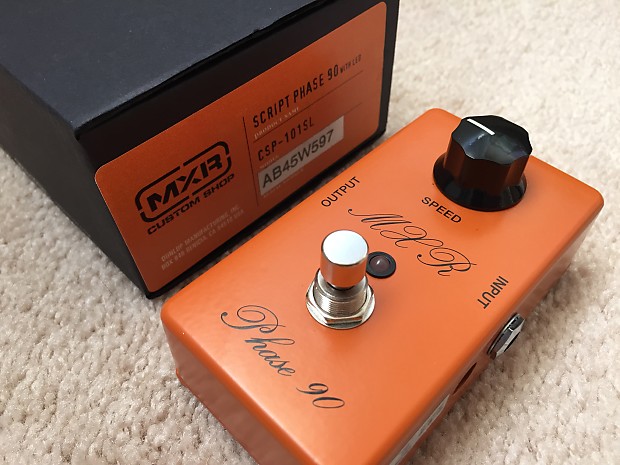 MXR Script Phase 90 custom Shop | Reverb