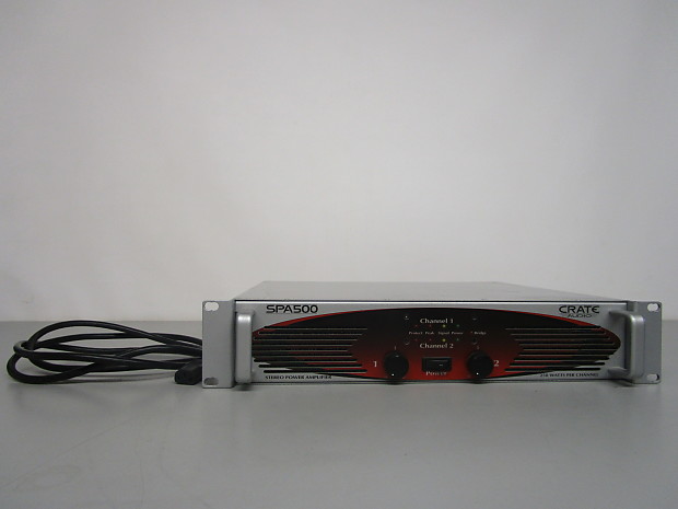 Crate SPA500 Poweramp | Reverb