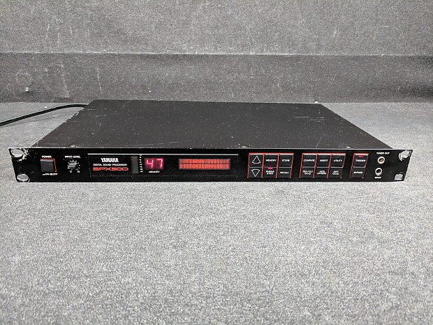 Yamaha SPX50D Digital Sound Processor 1U Rack Effect Made In | Reverb