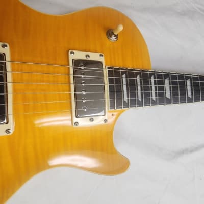 Tagima TLP Flamed Classic Series 2018 - Amber Flametop | Reverb