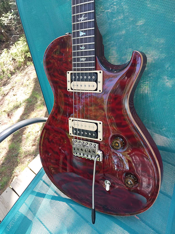 PRS Singlecut Trem Ruby Red 10 top with full IRW neck..please | Reverb