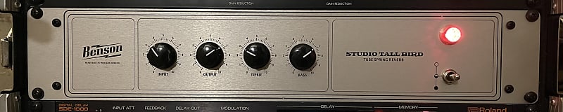 Benson Amps Studio Tall Bird Stereo Tube Spring Reverb 2019 - | Reverb