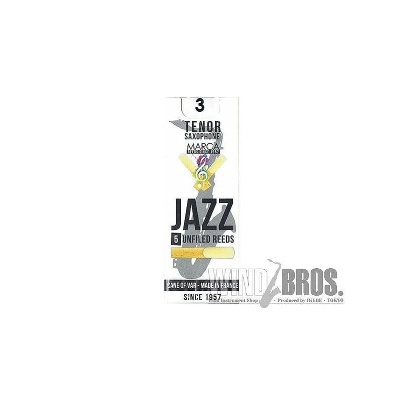 MARCA [Hardness: 2] Marca Jazz Unfiled Tenor Saxophone Reed | Reverb