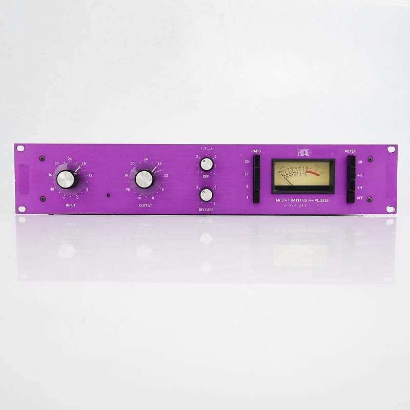 Purple Audio MC76 Limiting Amplifier FET Compressor Re-Capped | Reverb