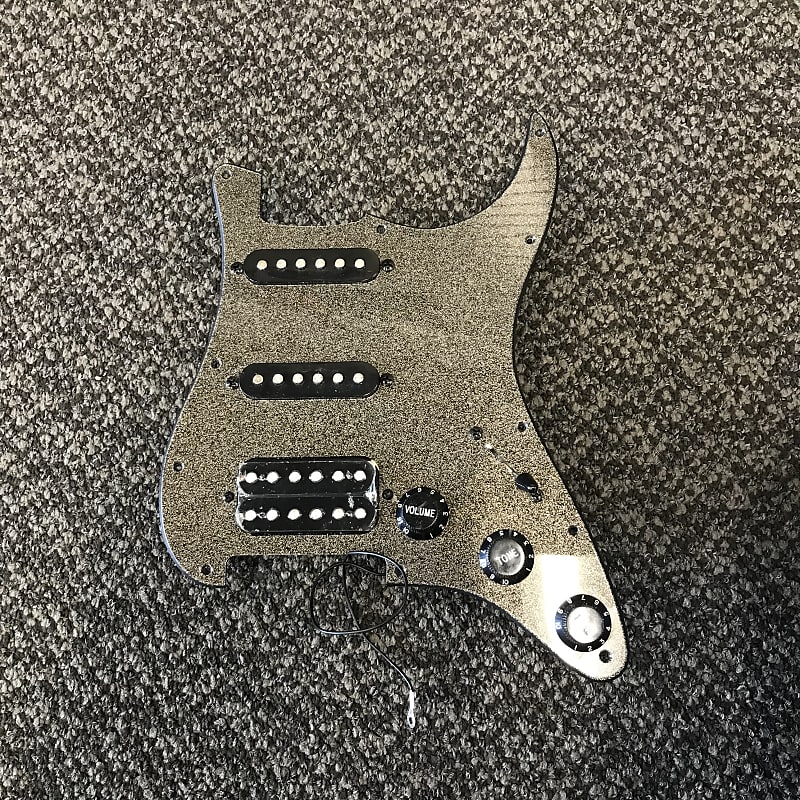 Squier Loaded HSS Strat Pickguard | Reverb
