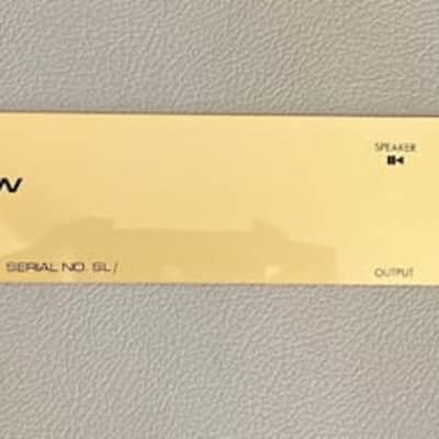 Marshall Reproduction JMP Superlead Plexi rear panel for | Reverb