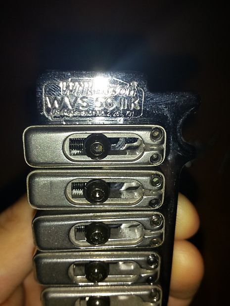 Wilkinson WVS50 IIK CR Guitar Tremolo Vibrato Whammy Bridge | Reverb