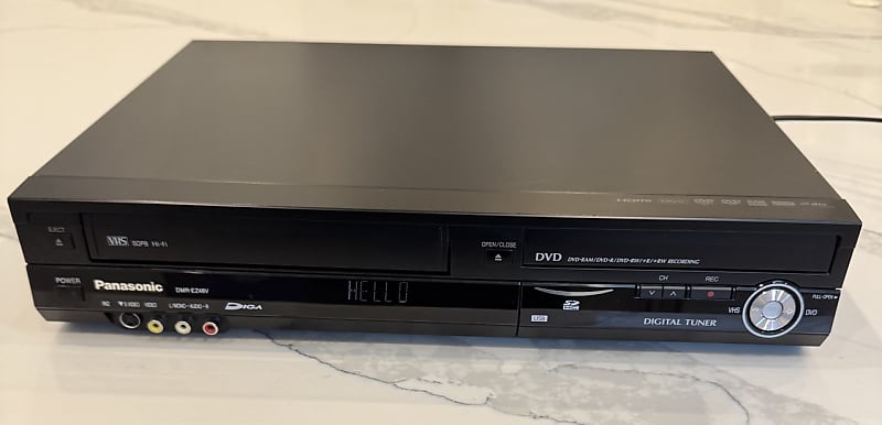 Panasonic DMR-EZ48V VHS/DVD Recorder (2008 - Black) | Reverb Canada