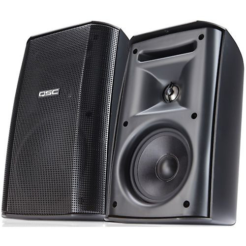 QSC AD-S52 5.25" 2-Way Weather Resistant Speaker ,Pair - | Reverb