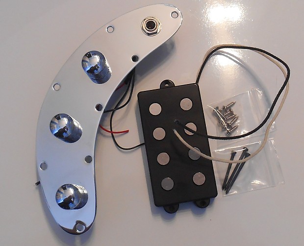 Sterling by Music Man Ray 34 CA Bass Pickup, Pre Amp & Chrome | Reverb