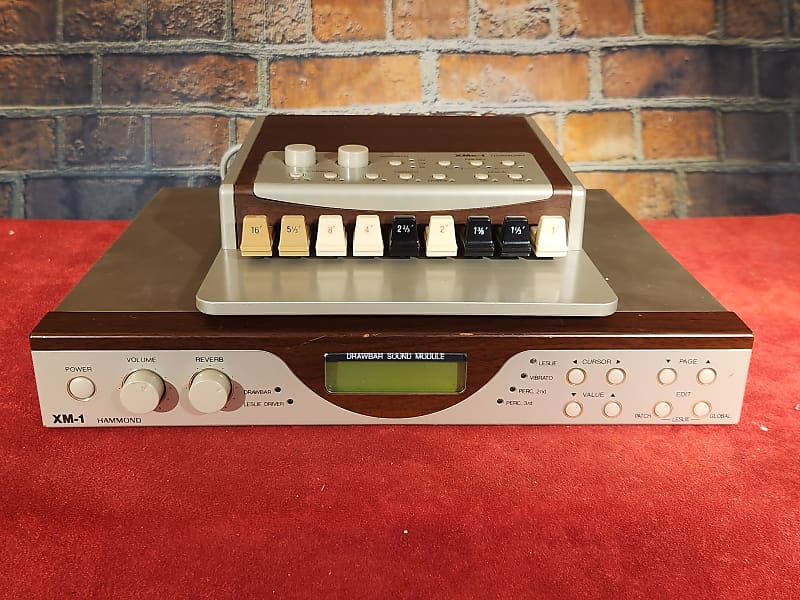 Hammond XM-1 Sound Module & XMc-1 Drawbar Controller | Reverb