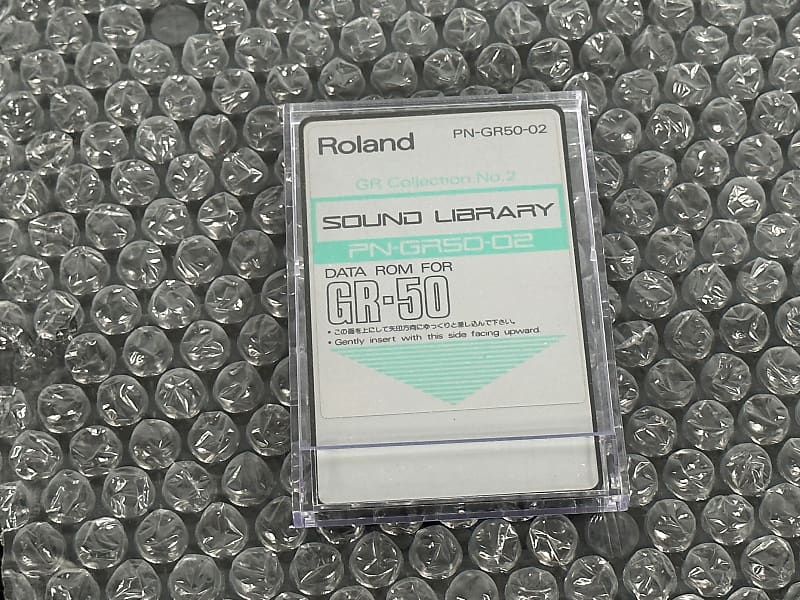 Roland GR50 Sounds Card GR Collection No2 GR No2 | Reverb