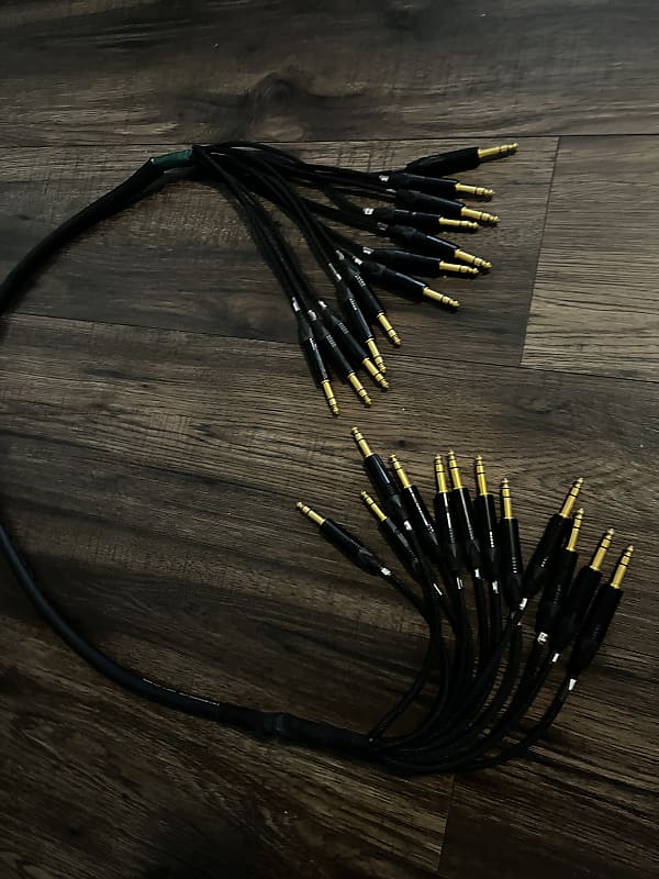 Mogami Gold studio trs 12 channel snake 4 feet long | Reverb
