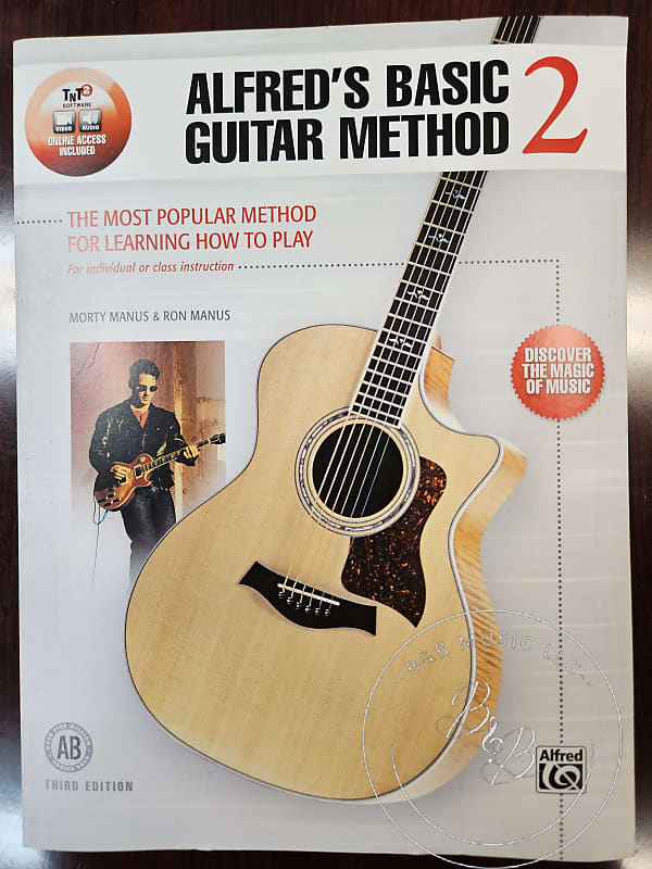 Alfred Music Basic Guitar Method Book 2 - Morty Manus & Ron | Reverb