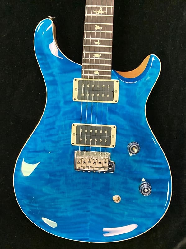 PRS CE 24 Electric Guitar - Blue Matteo - Gig Bag | Reverb