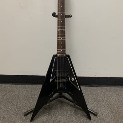 Samick JTR SV10 Flying V Electric Guitar - Black | Reverb