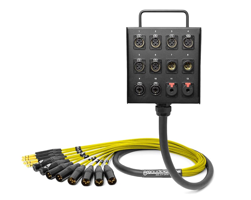 12-Channel Studio Wall Box / Stage Box | Mogami 2933 & | Reverb