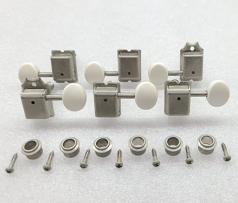 Gotoh SD91-05MA Aged Relic Nickel Vintage Oval Aged White | Reverb