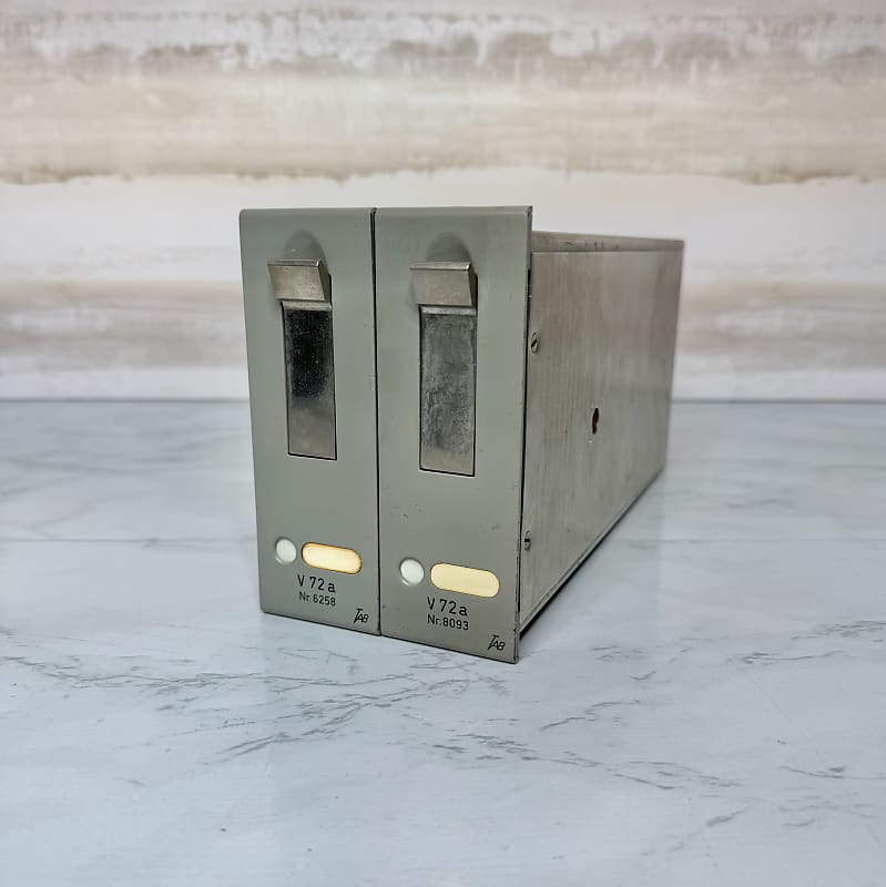 Tab Telefunken V72 Tube Preamp Modules | Reverb