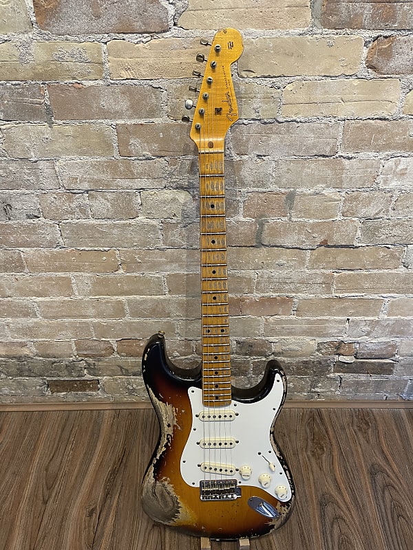 Fender Stratocaster Red Hot Custom Shop limited edition heavy | Reverb