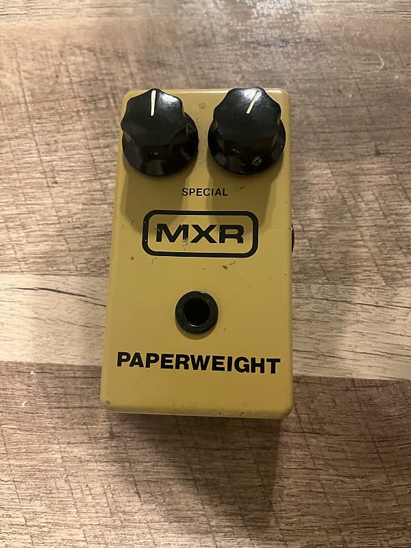 MXR Paperweight 70s-80s - Yellow | Reverb
