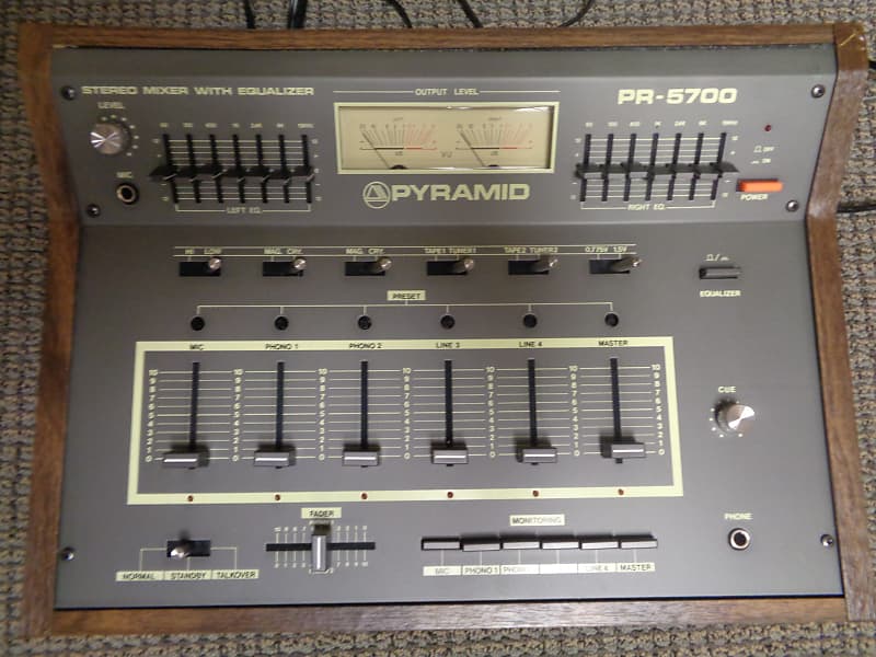 Pyramid Phase III Stereo Mixer with Equalizer | Reverb Australia