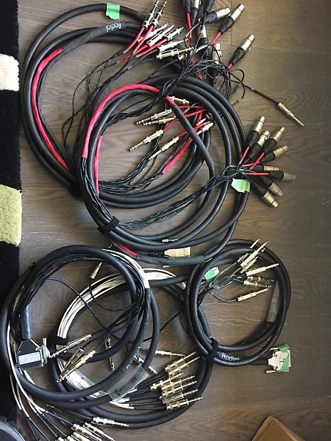 Radial Custom Cable Bundle for Alex Reiser 2008 Black | Reverb