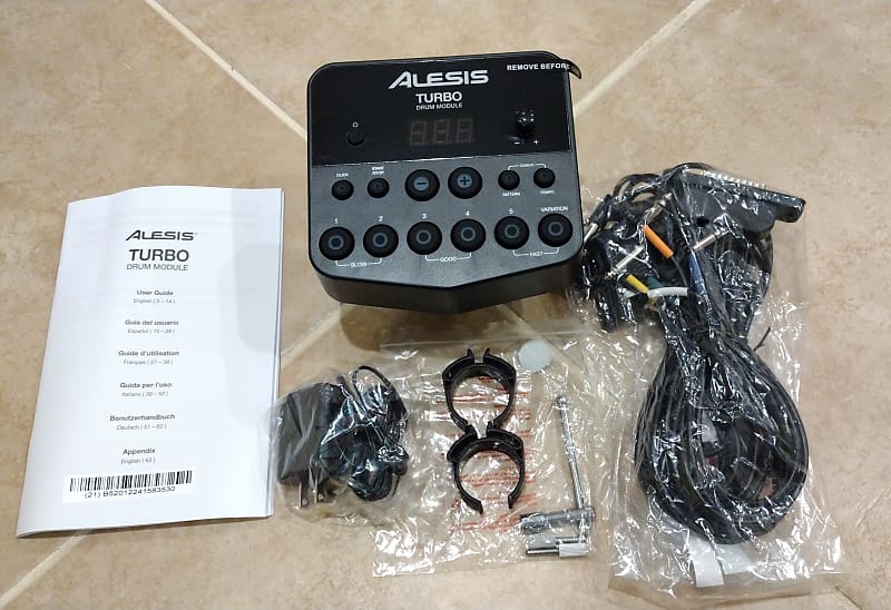 Alesis Turbo Module with Cable Snake, Power Supply, | Reverb