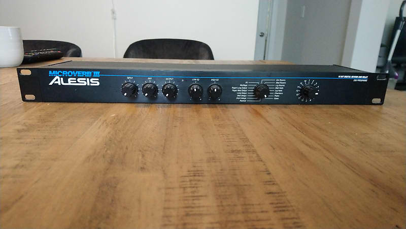 Alesis MicroVerb III 16-bit Reverb/Delay Unit | Reverb