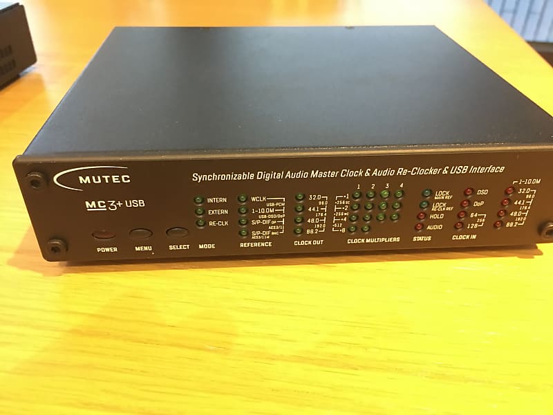 Mutec MC-3+ Smart Clock USB black | Reverb