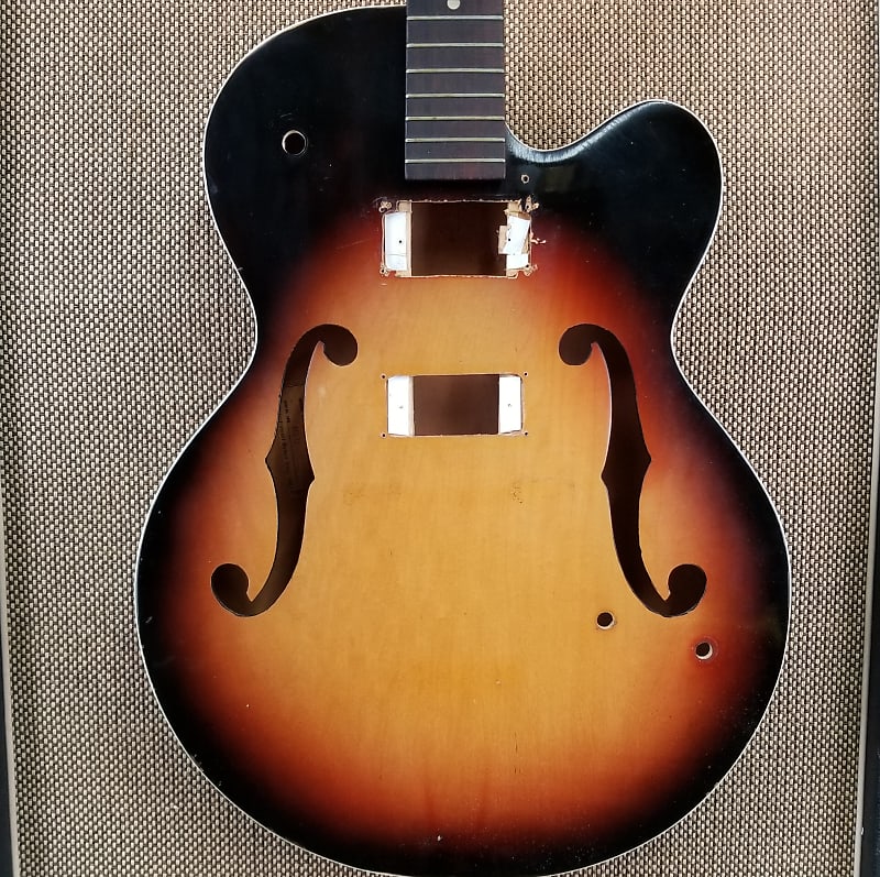 1960s Gretsch Clipper 2 Pickup - Project Husk - Straight Neck | Reverb